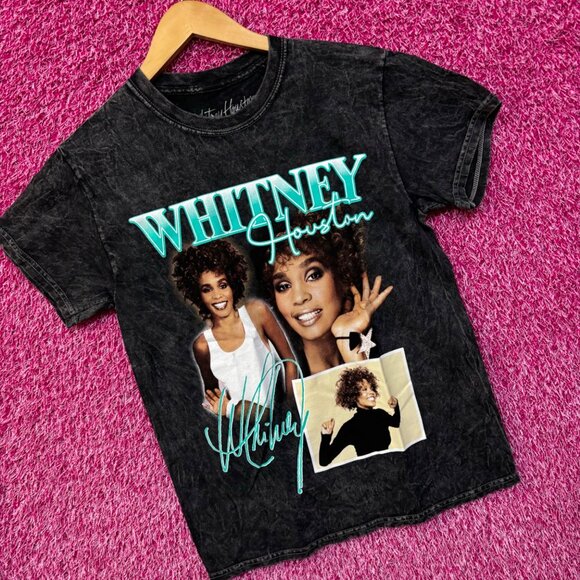 Whitney Houston | Shirts | Whitney Houston Selftitled Album Art Collage Rb Pop Tee S | Poshmark